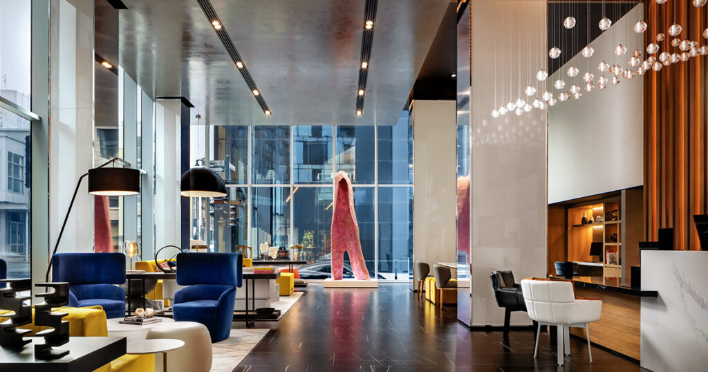 Humaniti Hotel Montreal Autograph Collection | Archframe Design Awards ...